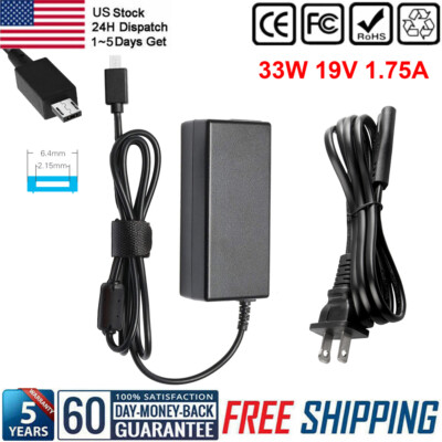 33W AC Power Adapter Laptop Charger For Asus TP200S TP200SA X206HA ...