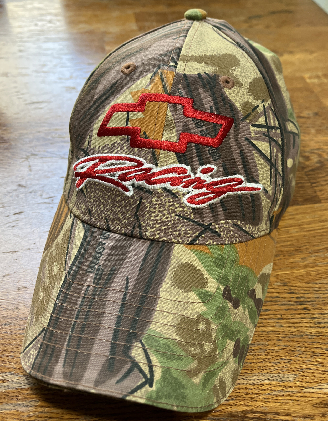 Chevrolet Racing Camo Hat by Boggy Creek Apparel EUC.… - Gem