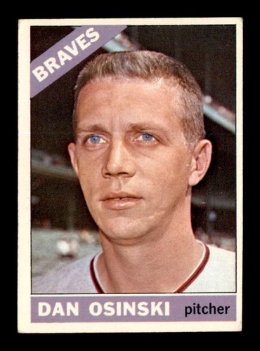 1966 Topps #168 Dan Osinski VG/VGEX X2988320 | eBay
