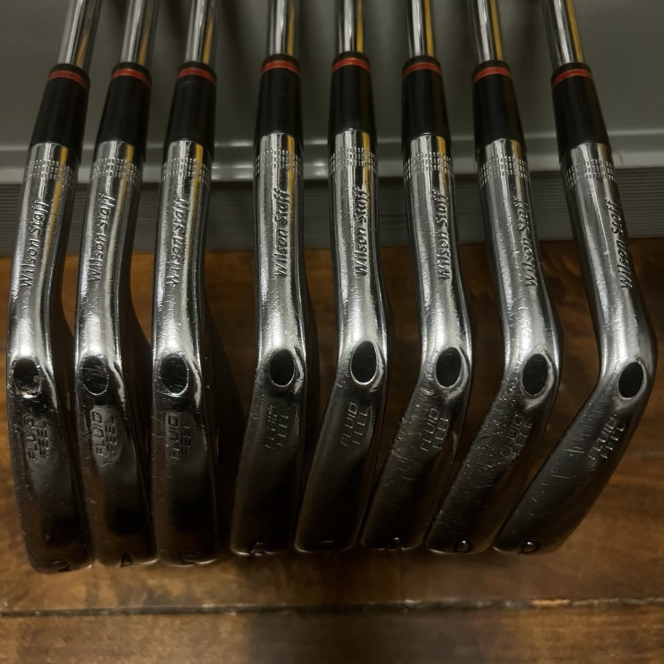 Wilson Staff FG Tour 100 Iron Set 3-PW Steel Stiff (plus) Flex Right ...