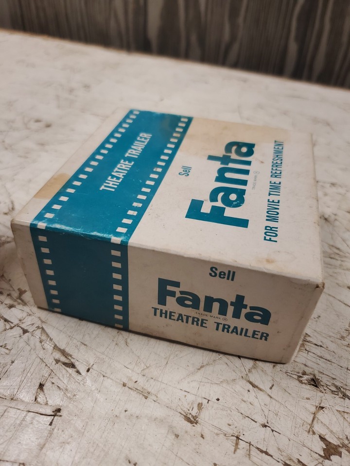 35mm Film Theatre Trailer Commercial Ad Orange Fanta Movie Time ...