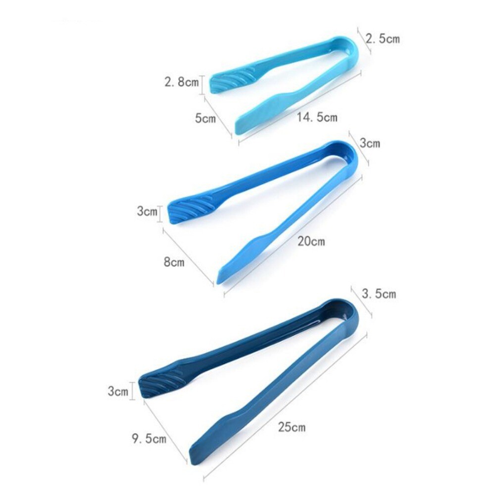 3Pcs Cake Plastic Anti-Slip Bread Clamps Food Tong Cooking Clip Bread ...