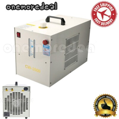 CW3500 Chiller Circulating Spindle Cooling Tank Water Chiller for CNC ...