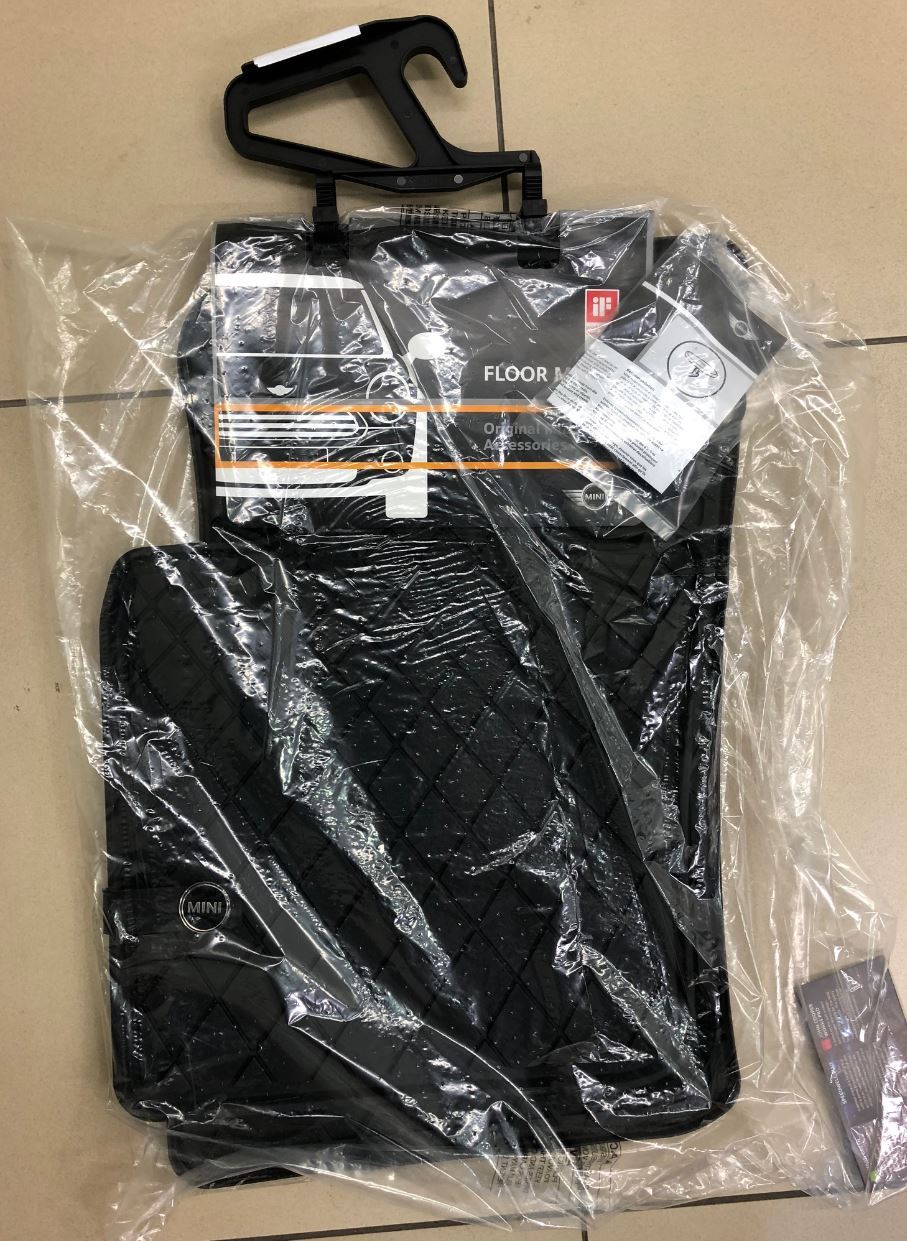 Original MINI Fußmatten Allwetter in Black MINI F55, F56, F57 Cabrio ...