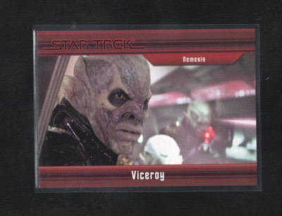 2011 STAR TREK CLASSIC MOVIES HEROES & VILLAINS #54 VICEROY 098/550 | eBay