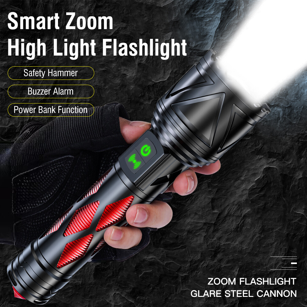 Multi Purpose Flashlight Rechargeable Ray Bow RB 312 200 Lumens