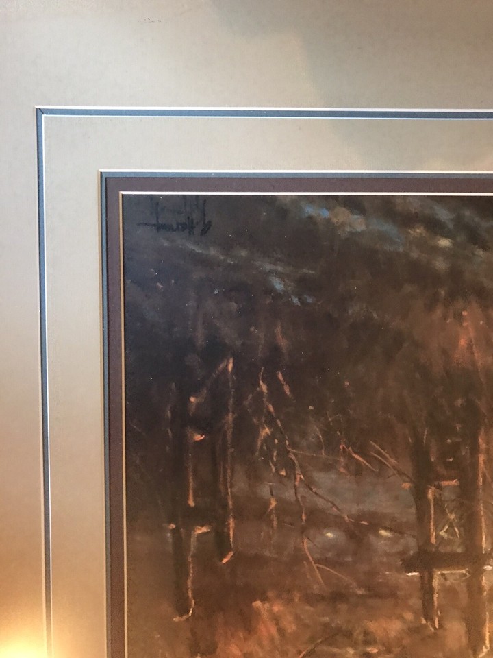 A DIFFERENT KIND OF LEASE - G Harvey, Number 1542/2950 Framed. Double ...