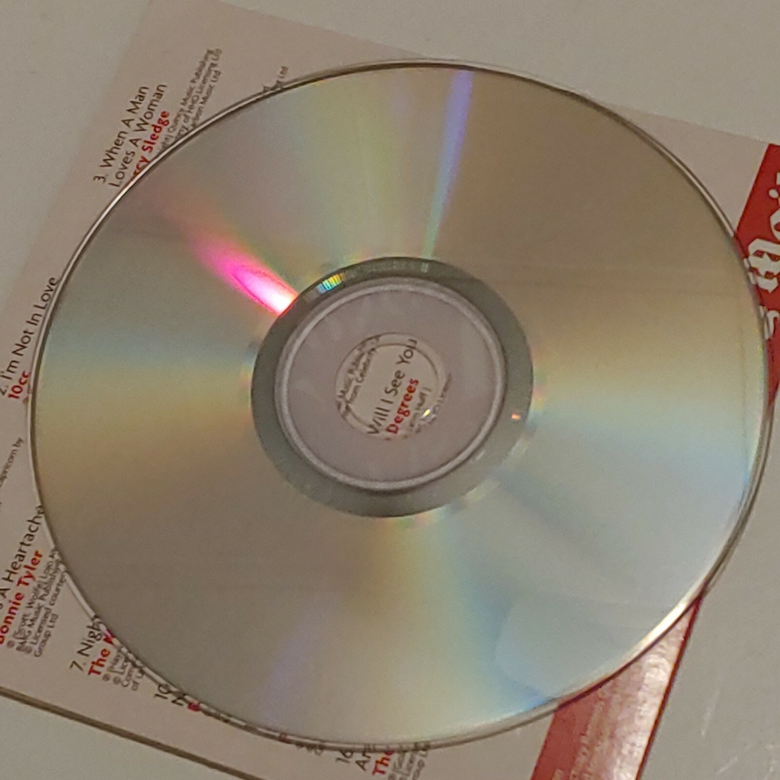 BB 20 Classic Love Songs Daily Mail CD Promo Moody Blues REO Speedwagon ...