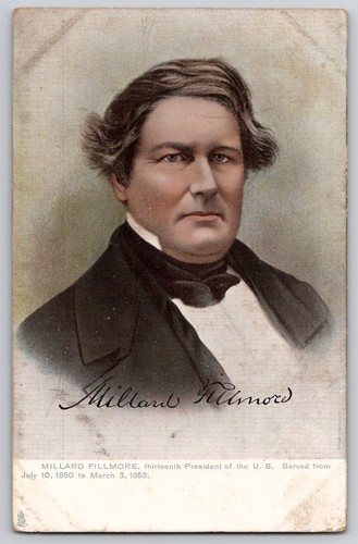 13th US President Millard Fillmore Portrait TUCKS Series 2328 UDB ...