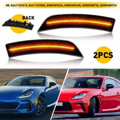 LED Fender Side Lights Turn Signal Lamp for Toyota GR86 ZN8 2022-2024 ...