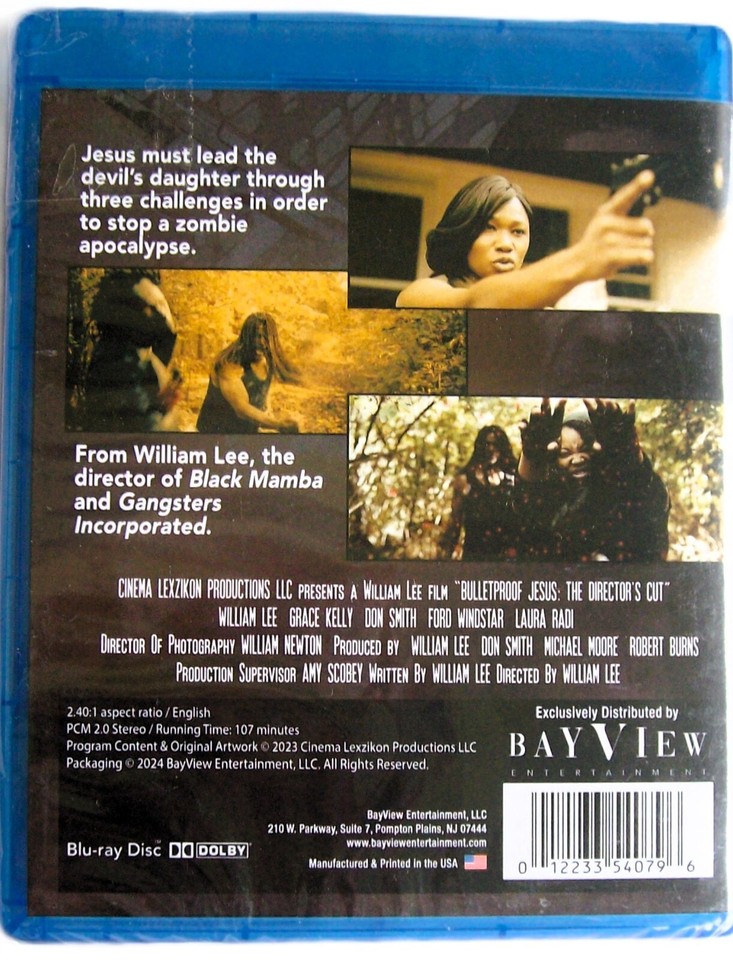 Bulletproof Jesus - Trials To Stop Zombie Apocalypse (Blu-ray, 2023 ...