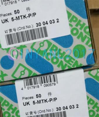 50pcs New Phoenix Contact UK 5-MTK-P/P 3004032 | eBay