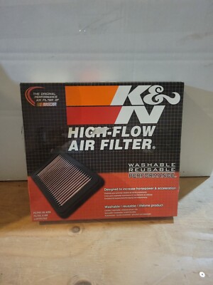 K&N 33-2311 HIGH-FLOW WASHABLE AIR FILTER USA MADE | eBay
