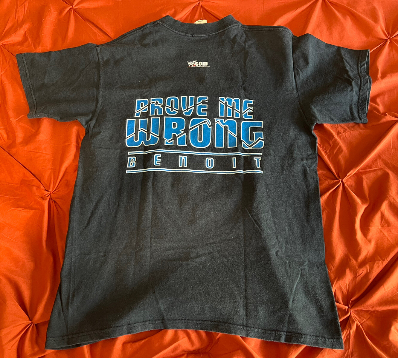 Chris Benoit Victim Crossface L Vintage WWF Shirt RAR… - Gem