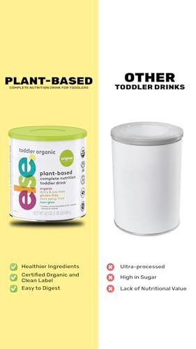 (4-Pack) Else Plant-Based Complete Nutrition Formula for Toddlers 12 mo ...
