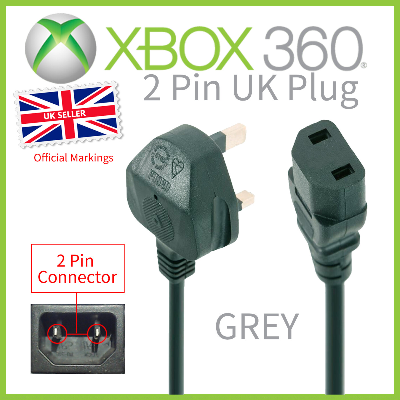 Genuine MICROSOFT XBOX 360 CONSOLE POWER SUPPLY BRICK's - 7 Types ...