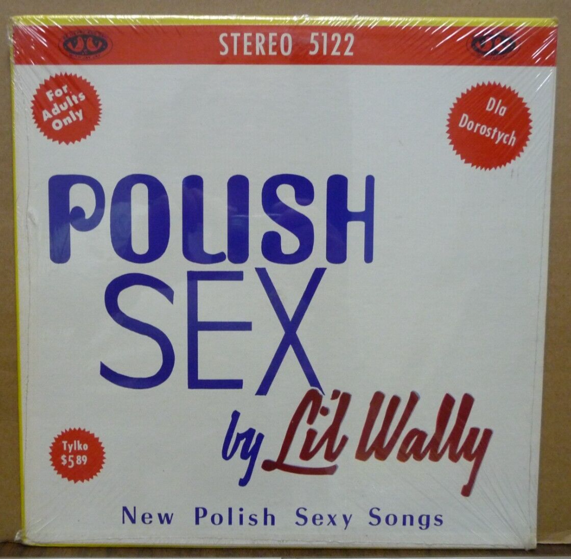 POLISH SEX By Lil Wally SEXY SONGS Vinyl 1963 LP Jay Jay Records SEALED! Risque | eBay