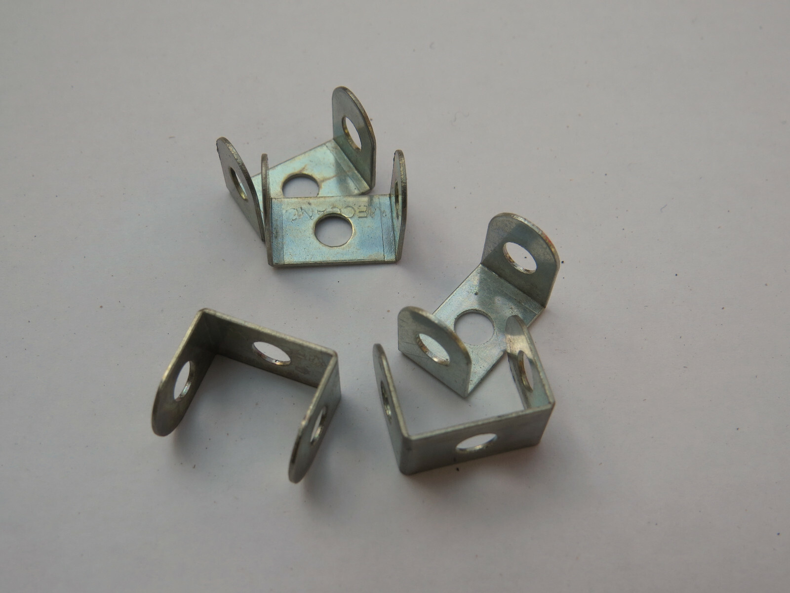 Meccano Assorted Narrow Brackets, Double Angle Brackets etc. Zinc ...