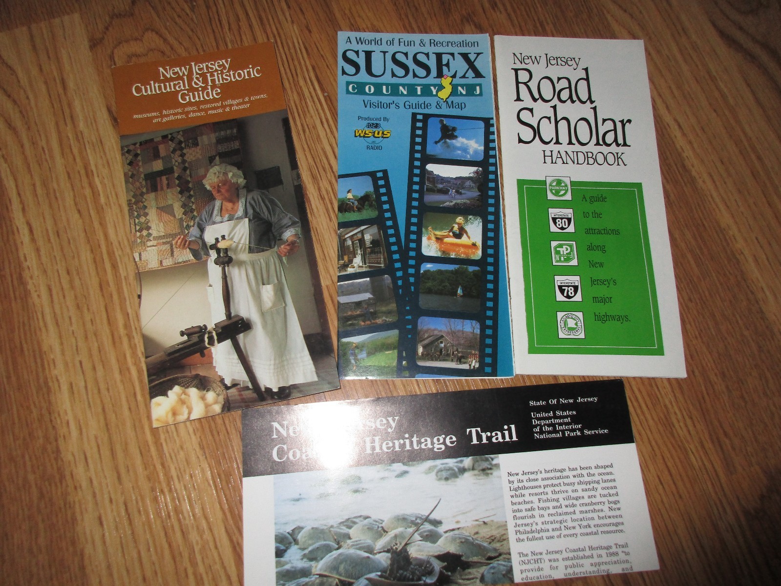 Lot of 4 Vintage New Jersey Travel Tourist Park Brochures | eBay