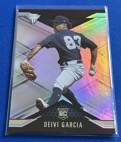 2021 PANINI CHRONICLES TITANIUM DEIVI GARCIA NEW YORK YANKEES #6 | eBay