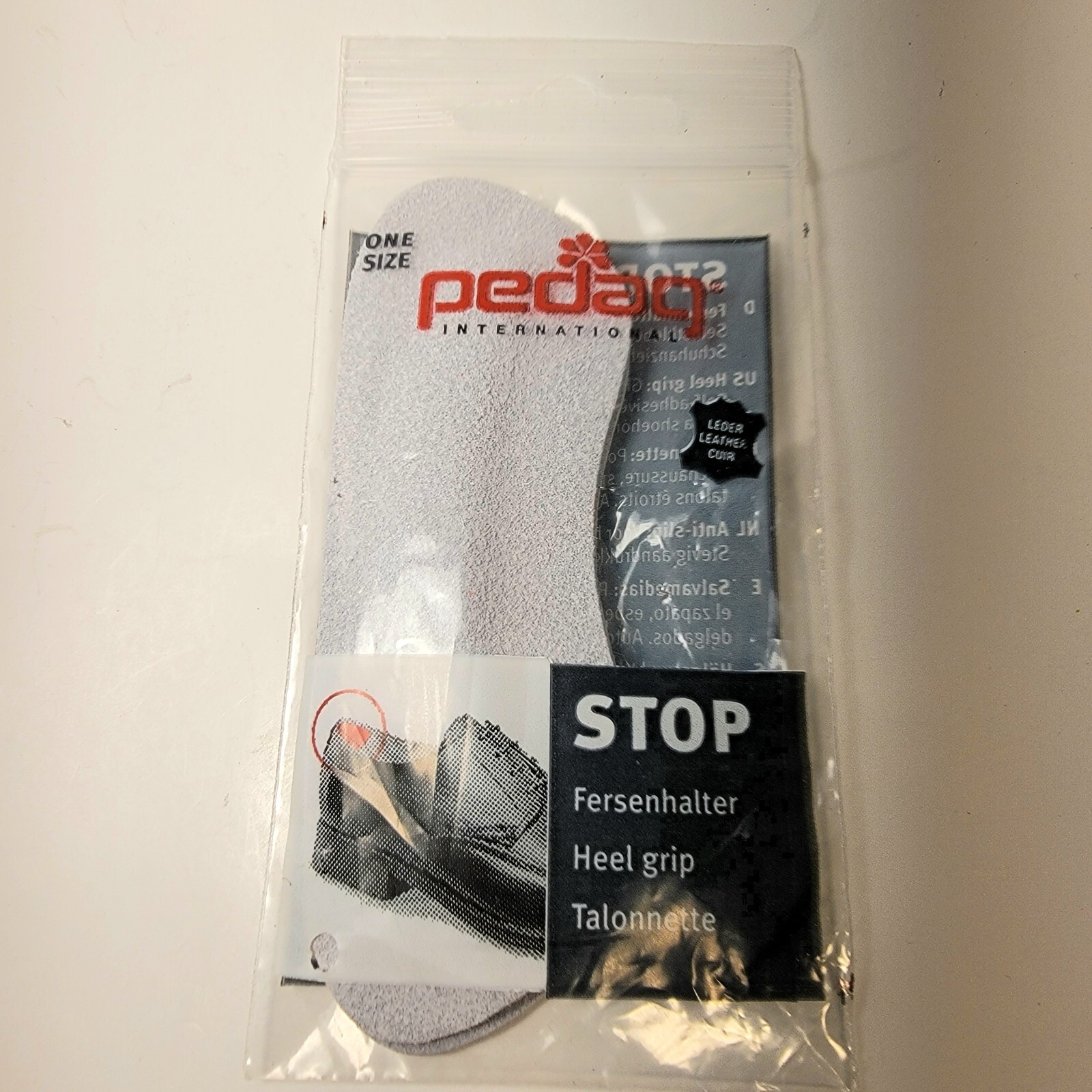 Pedag Leather Heel Grip Inserts Self Adhesive (1 Pair) Made In Germany ...