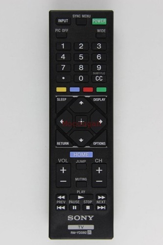 Sony RM-YD092 TV Remote Control OEM | eBay
