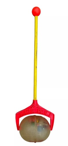 Vintage 1970's Fisher Price Corn Popper Push Toy Working | eBay