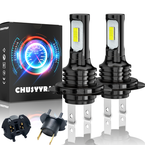 For Yamaha YZF-R6 2003-09 YZF-R1 2009-11 - 2x LED Headlight H7 Bulbs ...