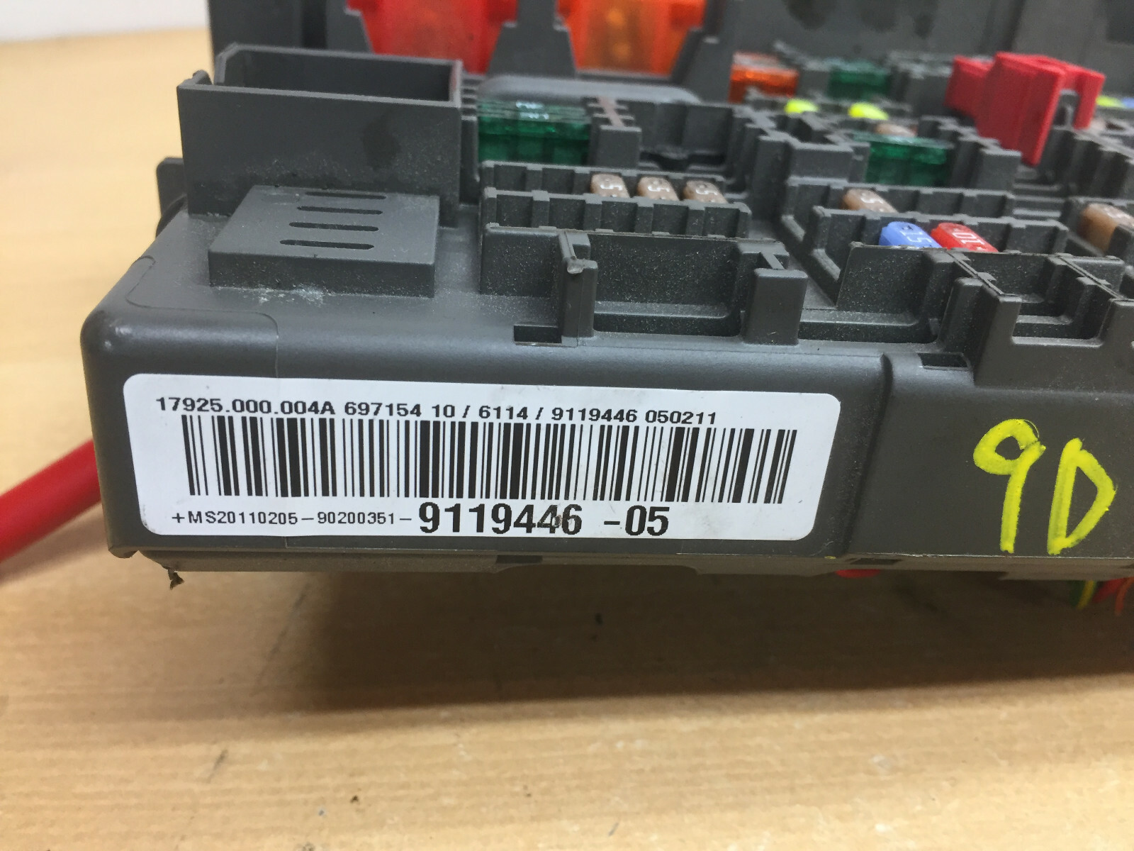Genuine Used BMW Fuse Box E90 E91 320i 3 Series 9119446 | eBay