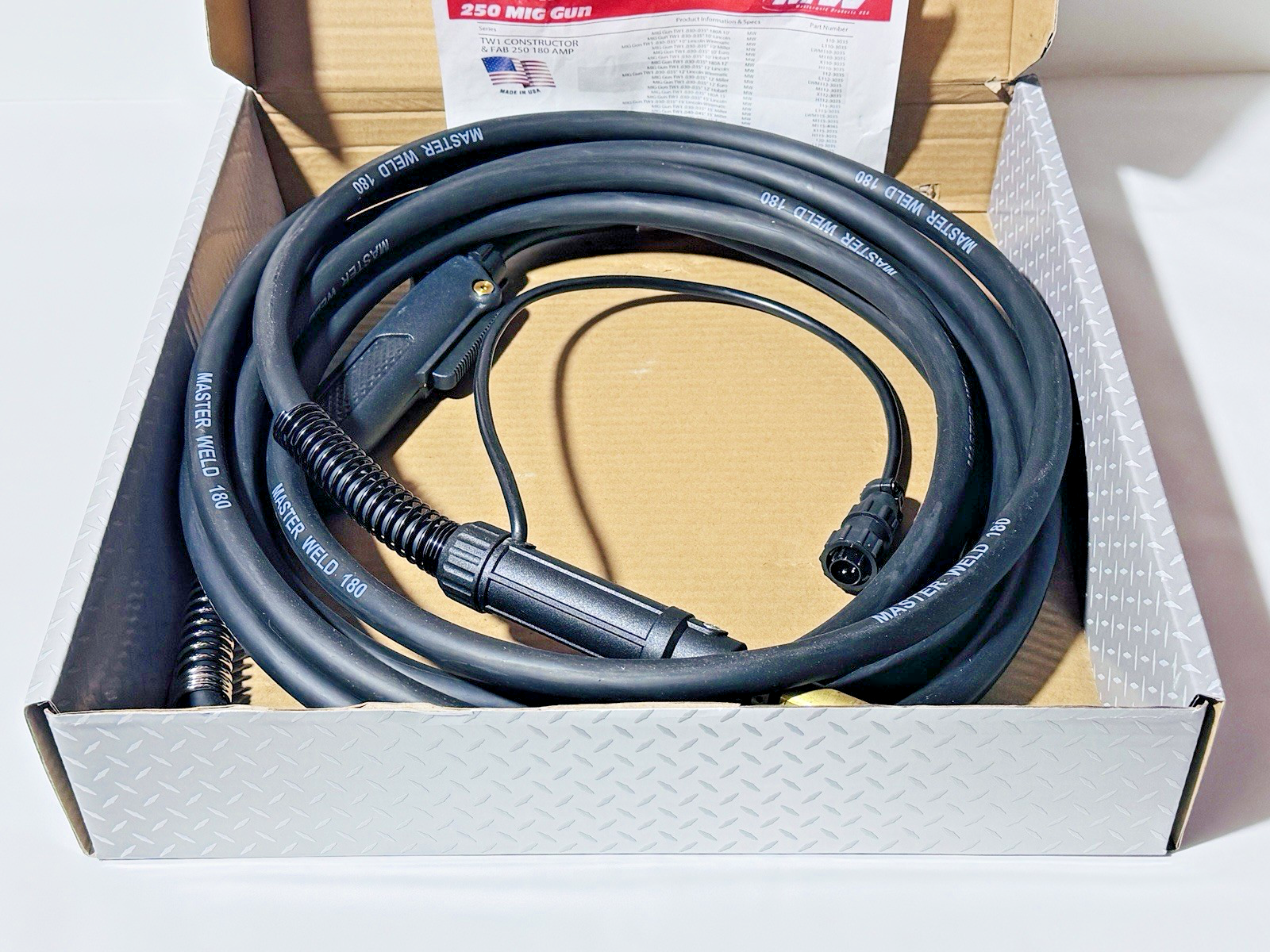 Master Weld TW1 .040-.045" 25' Miller Mig Welding Gun 844343017840| eBay