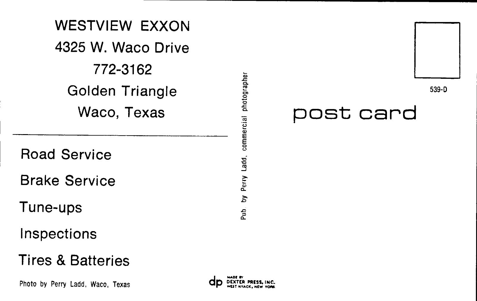 Waco Texas Westview Exxon Gas Station on Waco Drive Golden Triangle ...