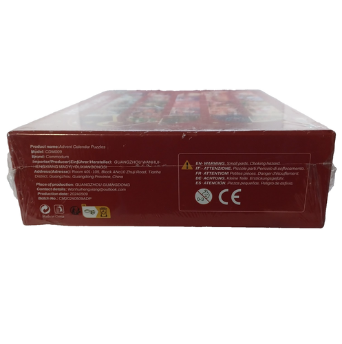 Commodum the Puzzle Game Advent Calendar 720 Pieces- 24 Days x 42 ...