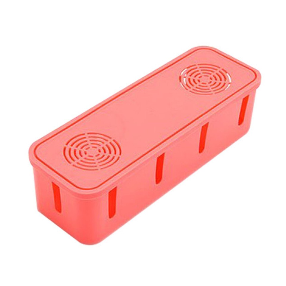 Multi Power Plug Socket Anti-dust Storage Box Wire Cable Cord Organizer ...