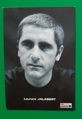 CYCLISME carte cycliste LAURENT JALABERT pub LOOK | eBay