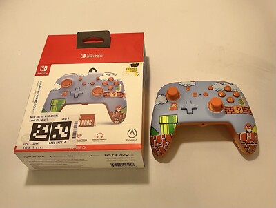 PowerA Nintendo Switch Super Mario Bros. Enhanced Wired Controller No ...