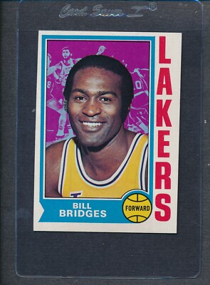 1974/75 Topps #013 Bill Bridges Lakers EX/MT *930 | eBay