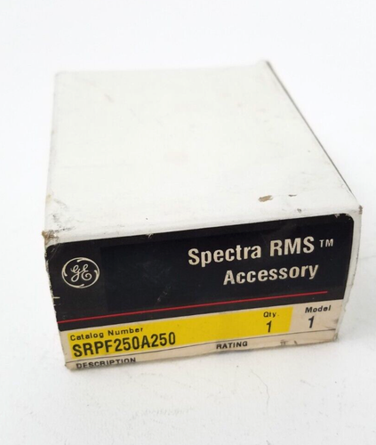 SRPF250A250 250 AMP Rating Plug GE Spectra RMS Accessory NEW IN BOX | eBay