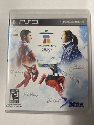NEW (Read) Vancouver 2010 Playstation 3 Game SEALED Olympic Winter ...
