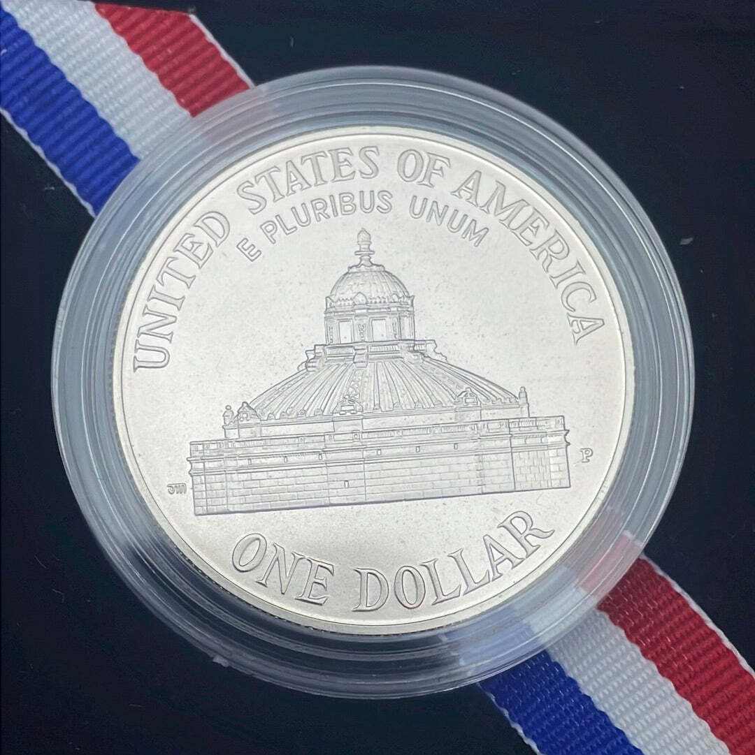 2000 US Mint Library of Congress Commemorative Silver Dollar Coin ...