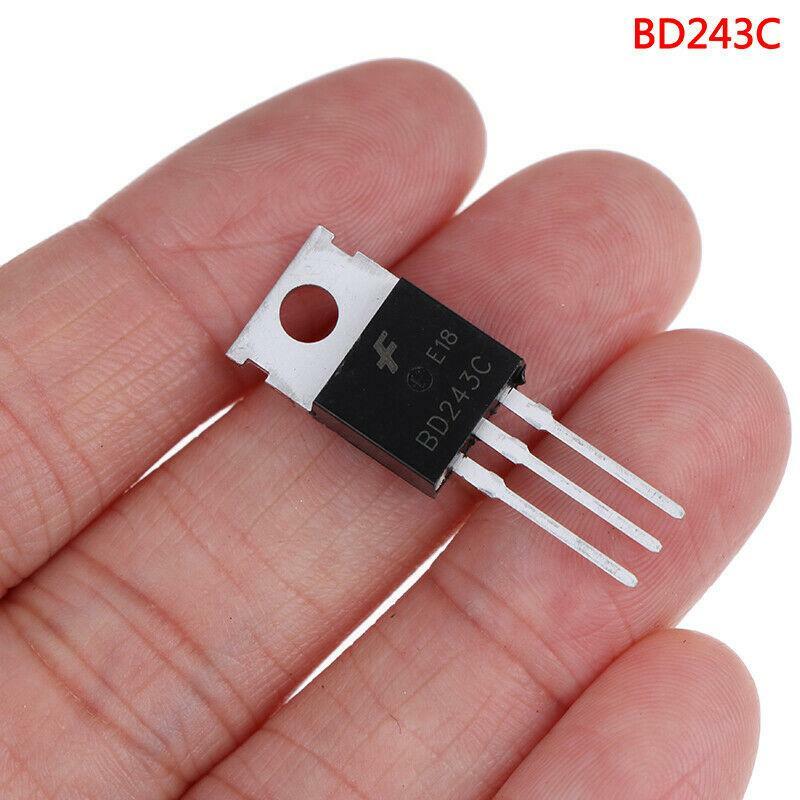 5PCS BD243C 6A 100V Bipolar Transistor General Purpose TO-220 NPN | eBay