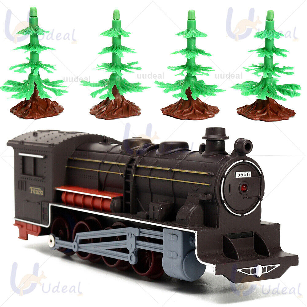 Large Electric Classic Train RAIL Vehicle Kids Toy Set Track Operated ...