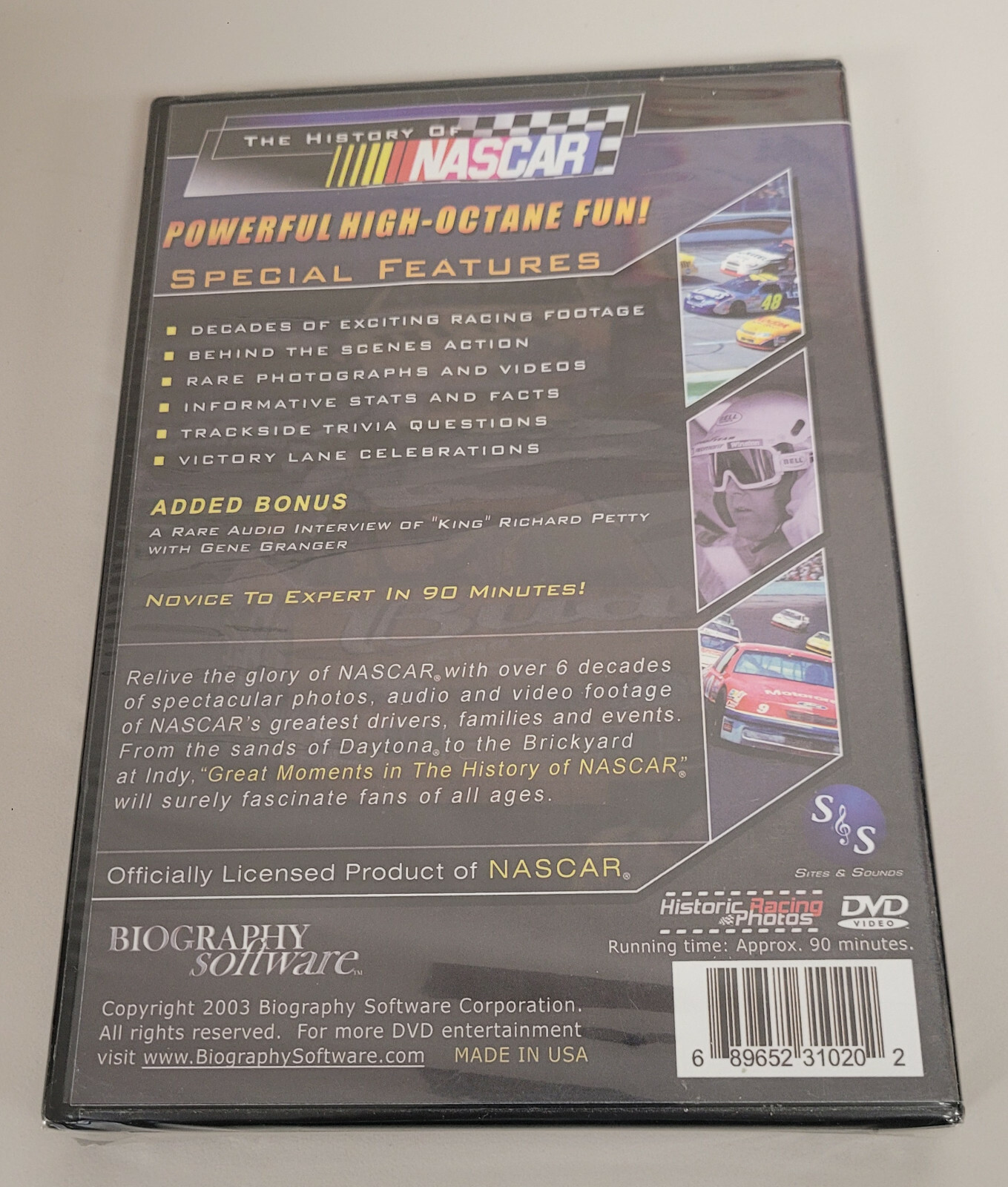 The History of Nascar (DVD, 2003) for sale online | eBay