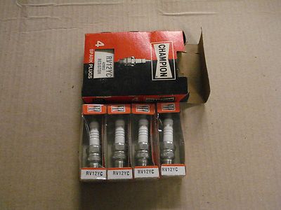 Champion Spark Plug Set of 4 RV12YC | eBay