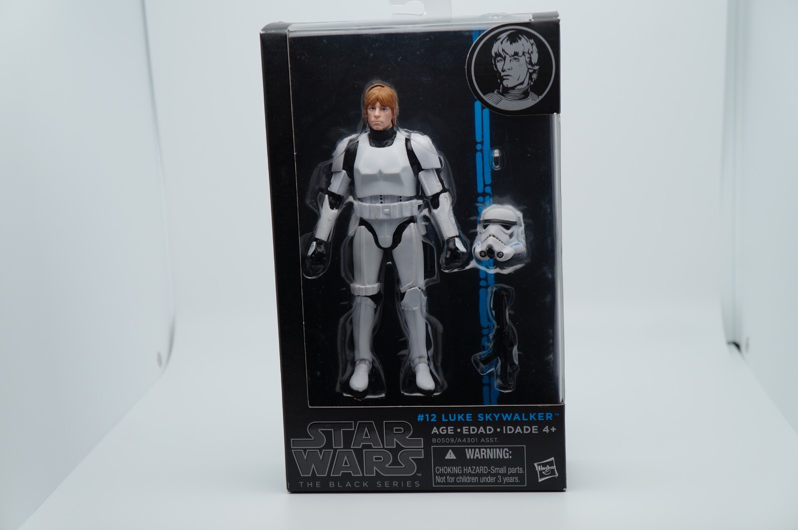 Star Wars Black Series Luke Skywalker Stormtrooper Disguise Blue Line ...