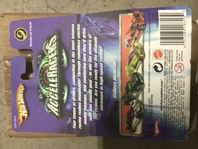 Hot Wheels Acceleracers Rivited Stripped Metal Series Model Car