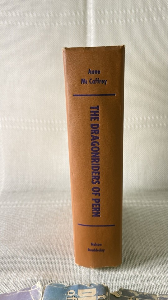 Dragonriders of Pern Anne McCaffrey SFBC 1978 Omnibus w/ Ron Dilg Dust ...