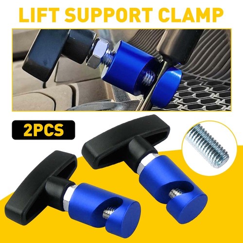 2x Hood Rod Automotive Lift Support Clamp Shock Prop Strut Retainer ...