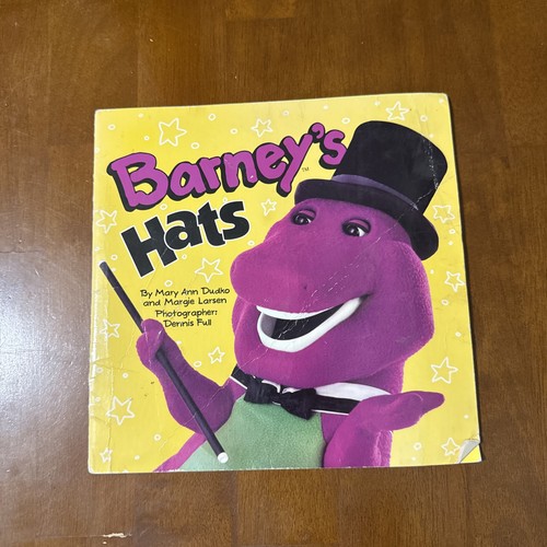 Barney’s Hats Soft Cover Book Mary Ann Dudko Barney And Friends 1993 ...
