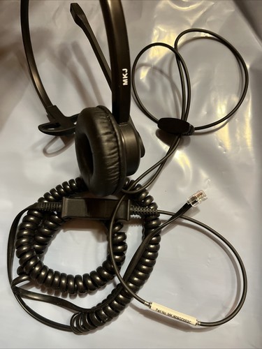 Cisco Phone headset, Noise Canceling Rotatable Microphone & Clip MKJ ...