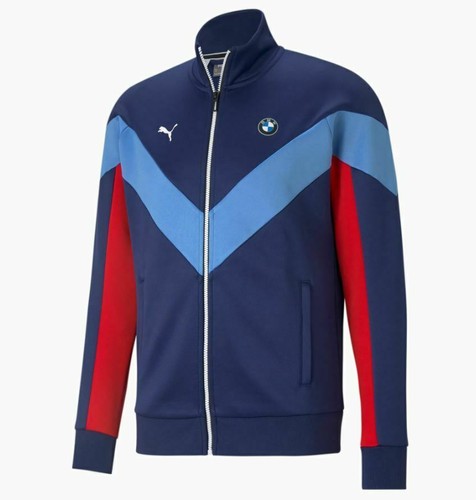 Puma BMW M Motorsport MCS Blue/Red/Puma Sweat Jacket XL, L, M, S New # ...